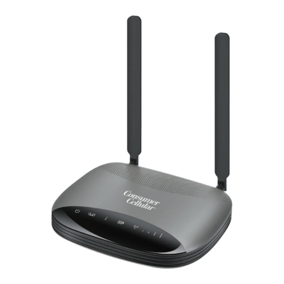 CONSUMER CELLULAR HOME PHONE BASE USER MANUAL Pdf Download | ManualsLib