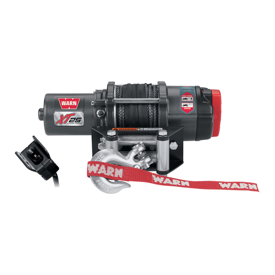 WARN XT25 MANUAL Pdf Download | ManualsLib