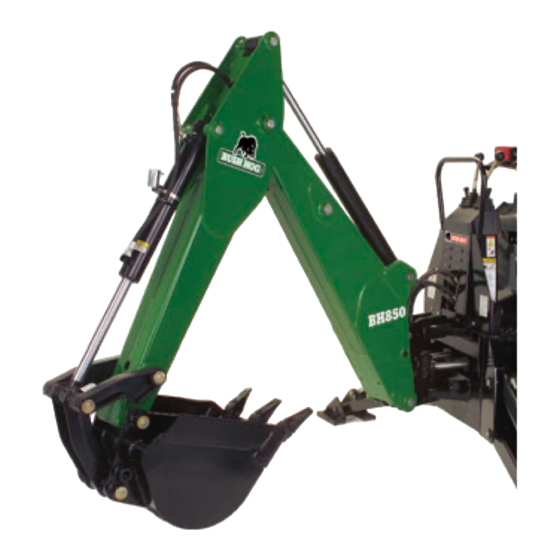 BUSH HOG TOUGH BH850 SPECIFICATIONS Pdf Download | ManualsLib