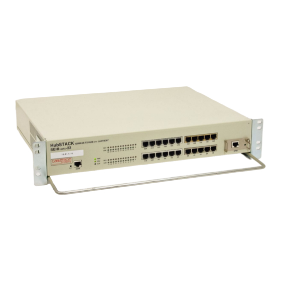 CABLETRON SYSTEMS SPECTRUM SEHI100TX-22 USER MANUAL Pdf Download ...