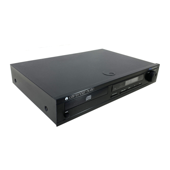 CAMBRIDGE AUDIO D-SERIES OWNER'S MANUAL Pdf Download | ManualsLib
