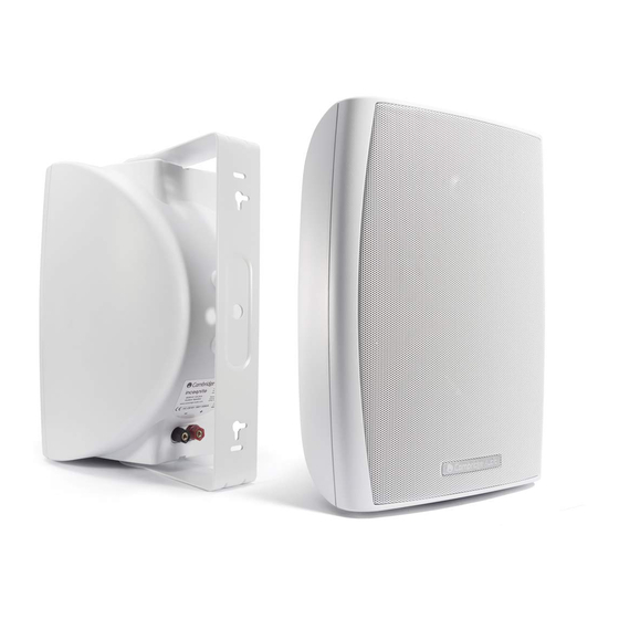 CAMBRIDGE SOUNDWORKS SPEAKER INSTALLATION AND USER MANUAL Pdf Download ...