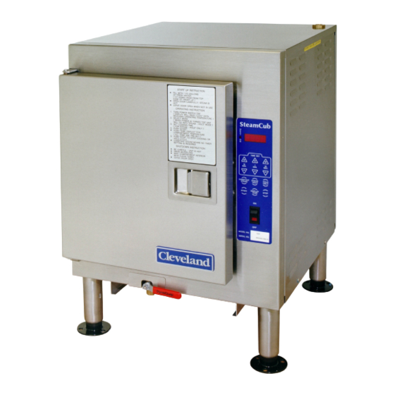 CLEVELAND STEAMCUB 1SCE OPERATOR'S MANUAL Pdf Download | ManualsLib