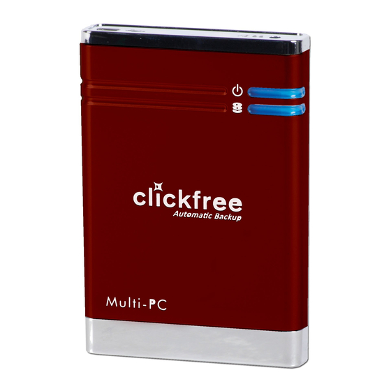CLICKFREE 5QSG QUICK START MANUAL Pdf Download | ManualsLib