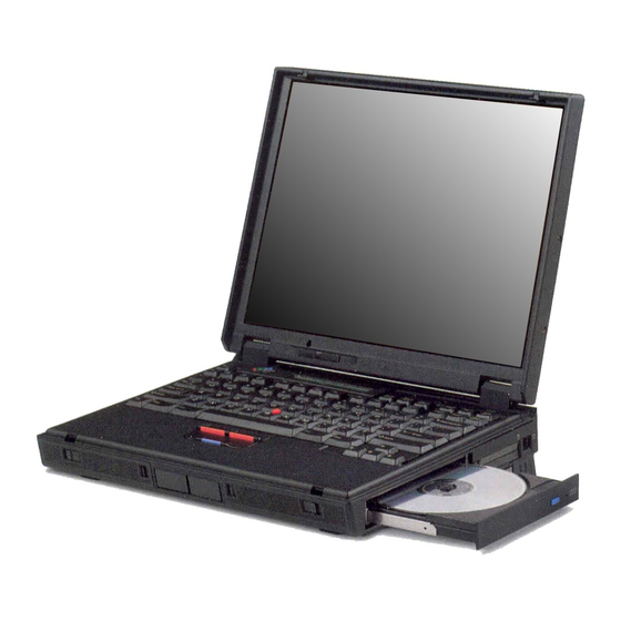 IBM THINKPAD 770 LAPTOP USER MANUAL | ManualsLib