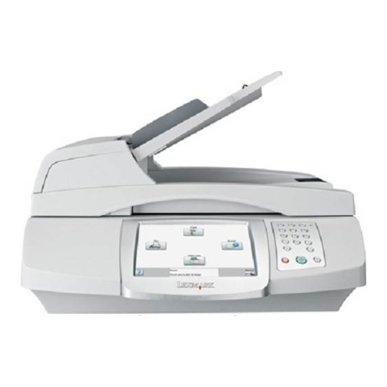 LEXMARK 4600 MFP USER MANUAL Pdf Download | ManualsLib