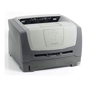 LEXMARK E250D PRINTER QUICK REFERENCE | ManualsLib