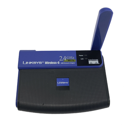 LINKSYS WUSB54GR NETWORK CARD USER MANUAL | ManualsLib