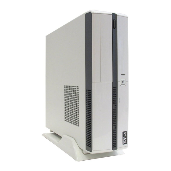 MSI HETIS 915 DESKTOP USER MANUAL | ManualsLib