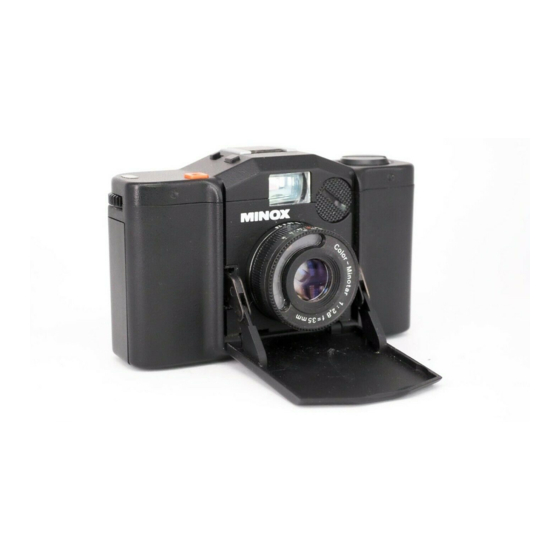 MINOX 35 GL DIGITAL CAMERA USER MANUAL | ManualsLib