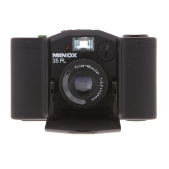 MINOX 35 PL DIGITAL CAMERA OWNER'S MANUAL | ManualsLib