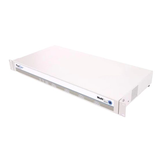 MULTITECH FAXFINDER FF420 SERVER CONFIGURATION MANUAL | ManualsLib