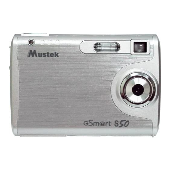 MUSTEK G-SMART S50 DIGITAL CAMERA USER MANUAL | ManualsLib