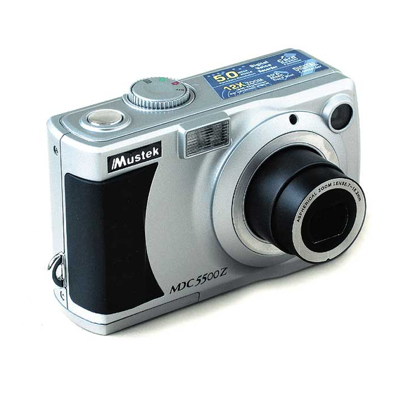 MUSTEK MDC 5500Z DIGITAL CAMERA USER MANUAL | ManualsLib
