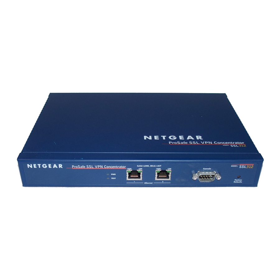 NETGEAR PROSAFE SSL312 WIRELESS ACCESS POINT INSTALLATION MANUAL ...