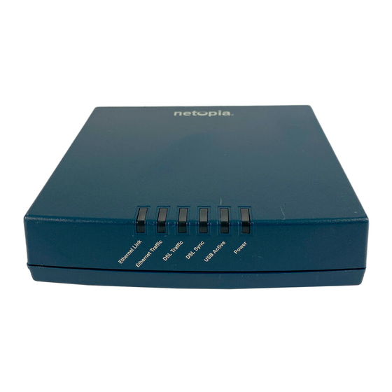 NETOPIA CAYMAN 3341 NETWORK ROUTER QUICK START MANUAL | ManualsLib