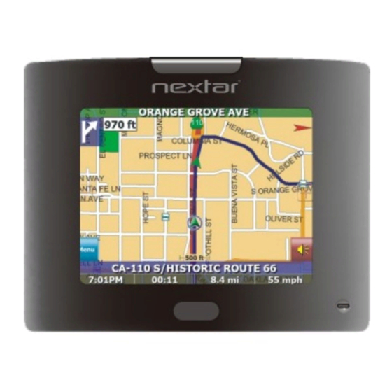 NEXTAR P3 GPS SOFTWARE MANUAL | ManualsLib