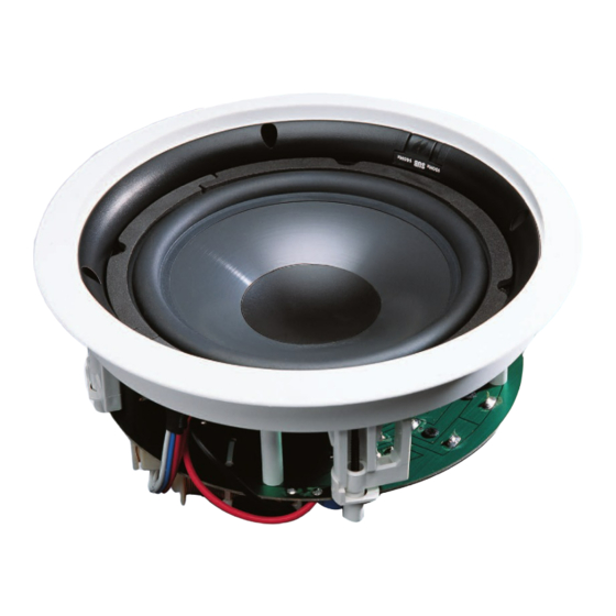 NILES CM8SW SUBWOOFER SPECIFICATION SHEET | ManualsLib