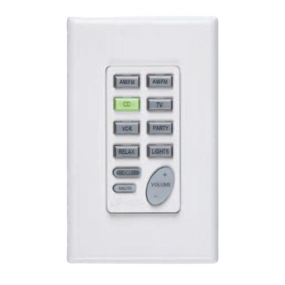 NILES SELECT KEYPAD SPECIFICATIONS | ManualsLib