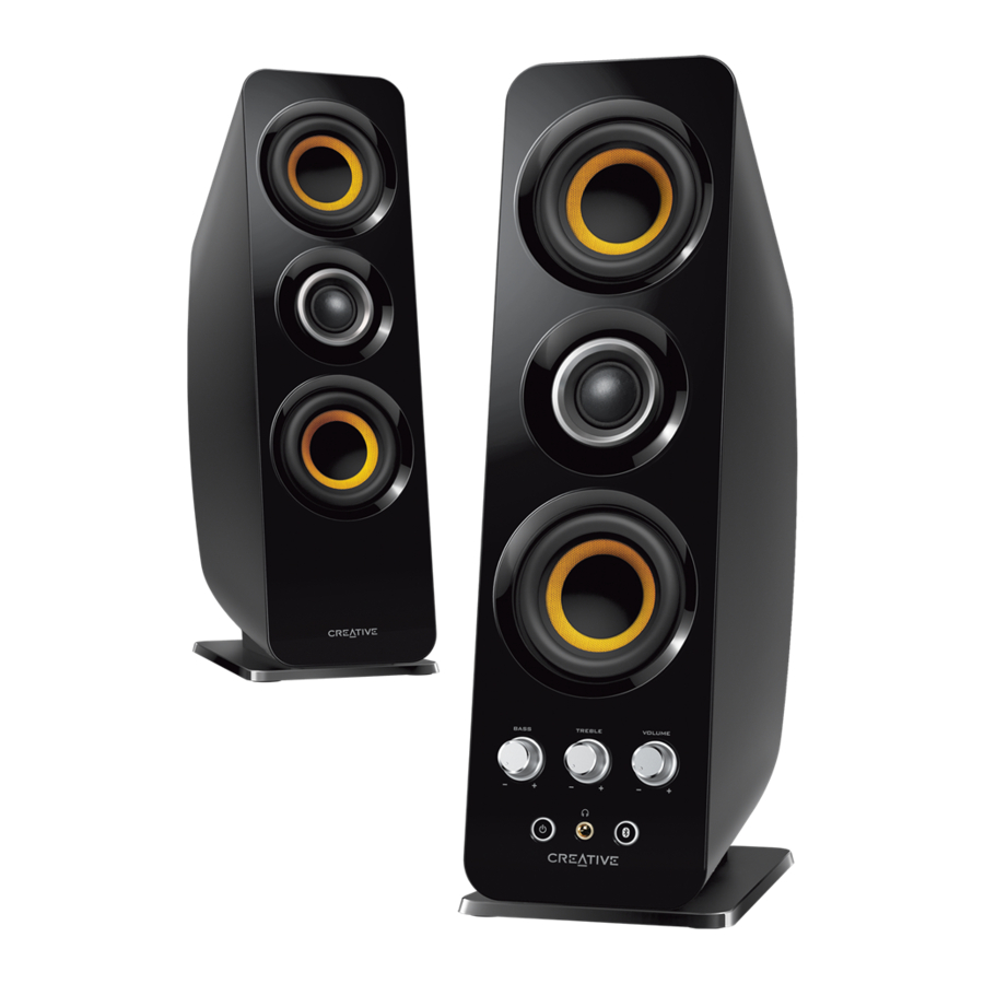 Creative T50 WIRELESS MF1665 - Signature Series Quick Start | ManualsLib