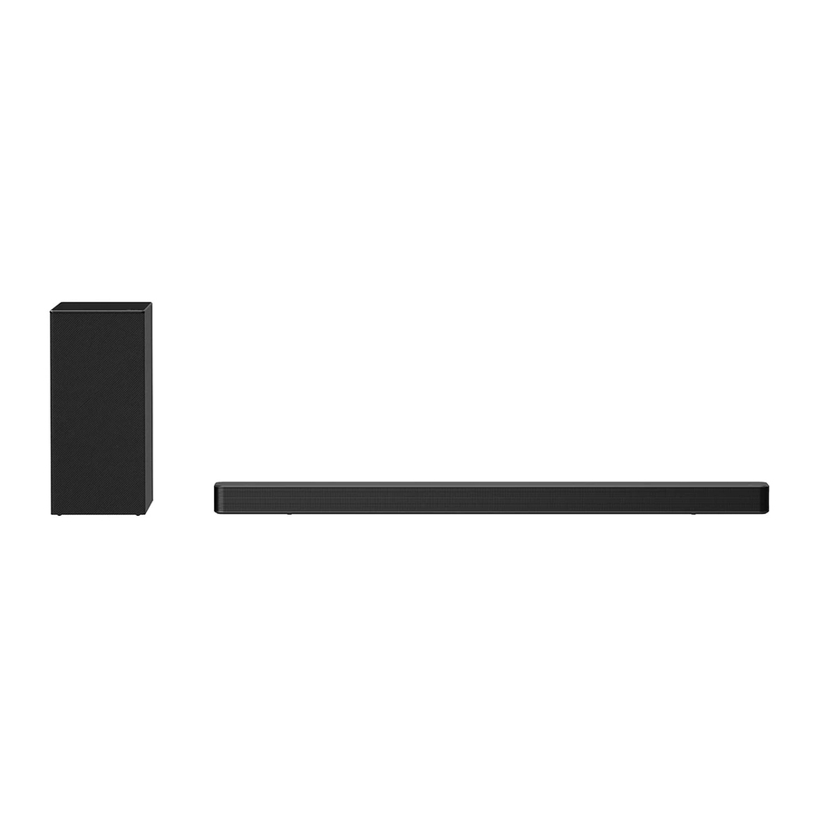 LG SN6 - Wireless Sound Bar Manual | ManualsLib