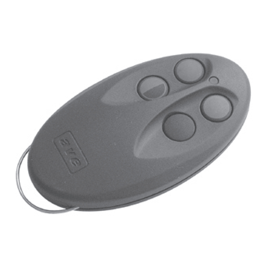 AVE AF940R - Multifunction Remote Control For Radio System Manual ...