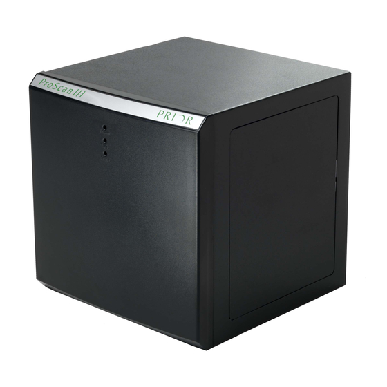 PRIOR SCIENTIFIC PROSCAN III MANUAL Pdf Download | ManualsLib