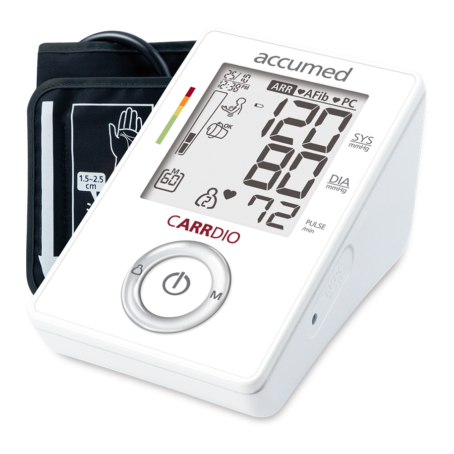 AccuMed C5 - Automatic Upper Arm Blood Pressure Monitor Manual | ManualsLib