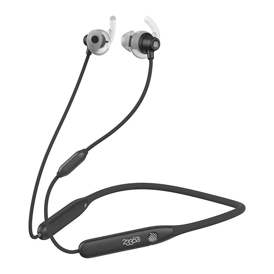 233621 SENSE - Earphones Quick Start Guide | ManualsLib
