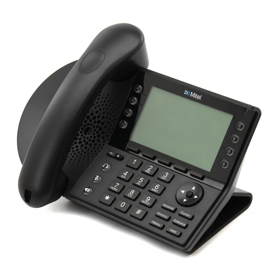 Mitel 480, 480G - IP Phone Quick Reference Guide | ManualsLib