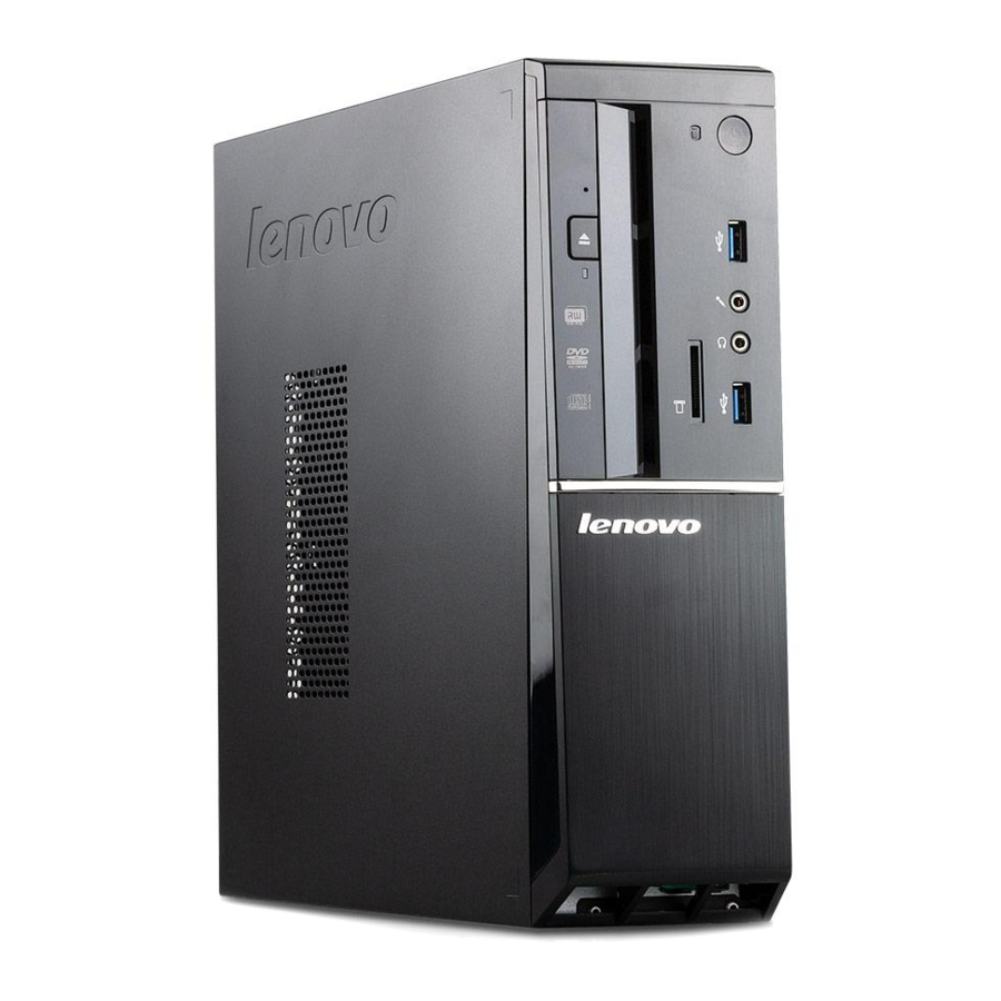 Lenovo ideacentre 510S - PC Quick Start Guide | ManualsLib