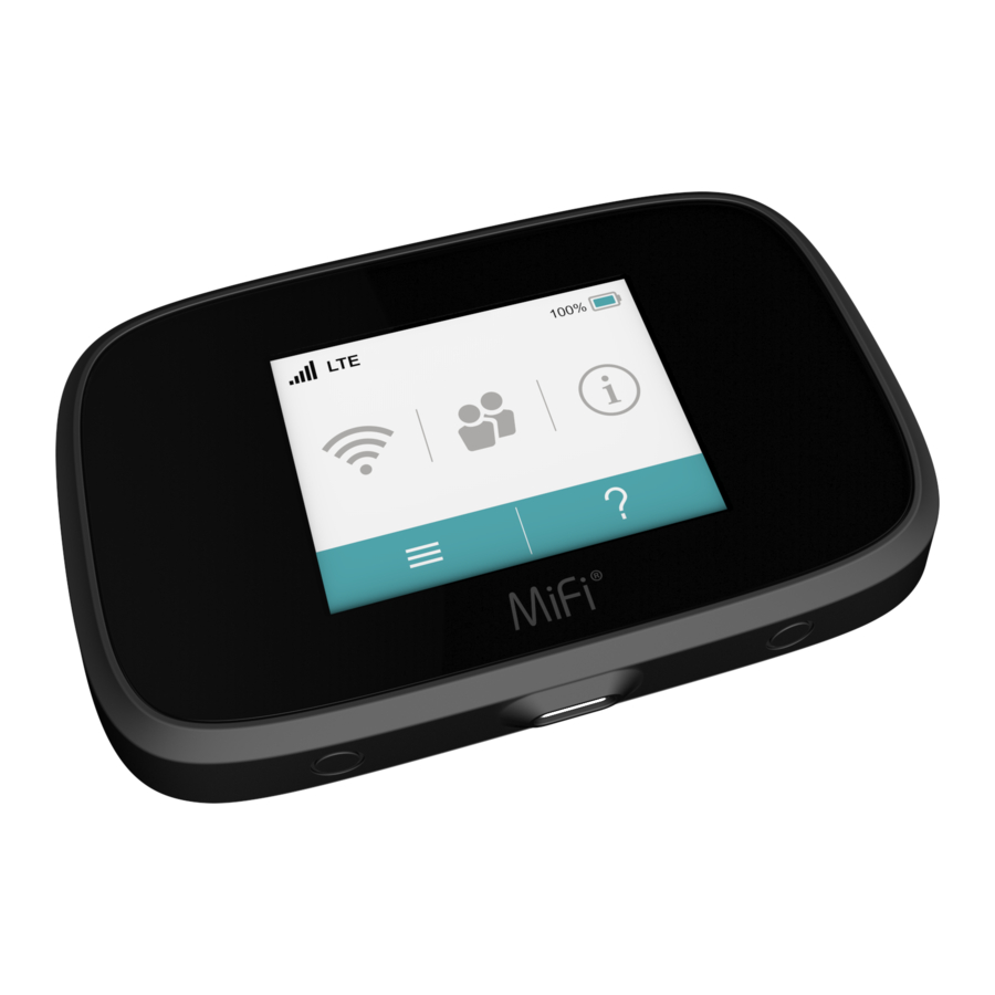 MiFi 7000 - Mobile Hotspot Quick Start Guide | ManualsLib