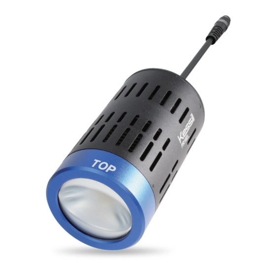 Kessil PR160L - LED PhotoReaction Lighting Manual | ManualsLib
