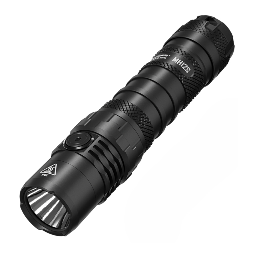 NITECORE MH12S - 1800 Lumens EDC Flashlight Manual | ManualsLib