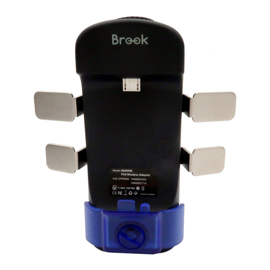Brook Marine - PS4 Wireless Adapter User Guide | ManualsLib