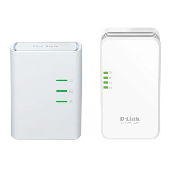 D-Link DHP-W311AV - PowerLine AV 500 Wireless Extender Kit Quick ...