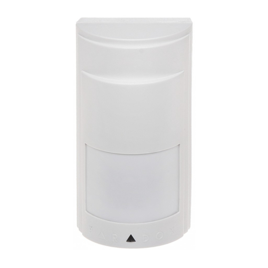 Paradox Omnia OMN-PMD1 - Wireless Motion Detector Manual | ManualsLib