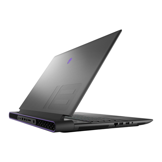 ALIENWARE M18 R1 SETUP AND SPECIFICATIONS Pdf Download | ManualsLib