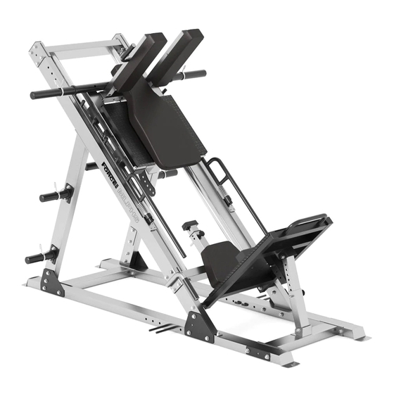 FORCE USA ULTIMATE 45 DEGREE LEG PRESS HACK SQUAT COMBO OWNER'S MANUAL ...