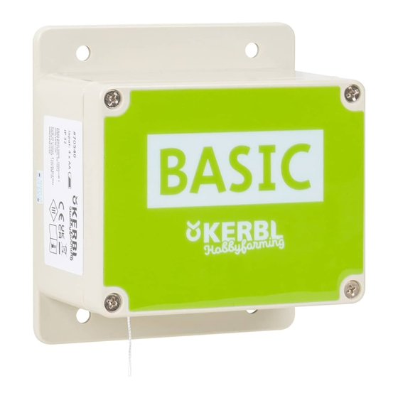 KERBL BASIC INSTRUCTIONS FOR USE MANUAL Pdf Download | ManualsLib