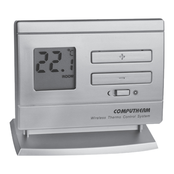 COMPUTHERM Q5RF OPERATING INSTRUCTIONS MANUAL Pdf Download | ManualsLib