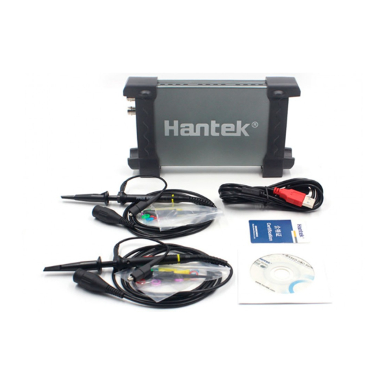 HANTEK 6022BE USER MANUAL Pdf Download | ManualsLib