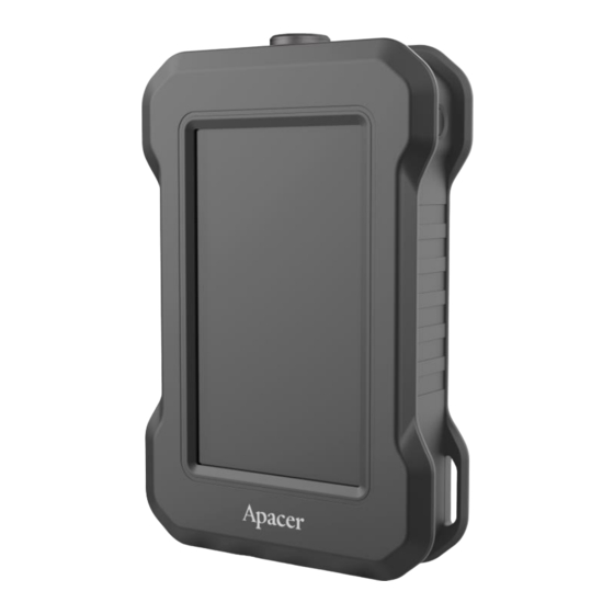 APACER TECHNOLOGY AI101 USER MANUAL Pdf Download | ManualsLib