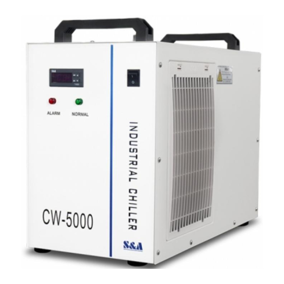 S&A CW-5000 USER MANUAL Pdf Download | ManualsLib