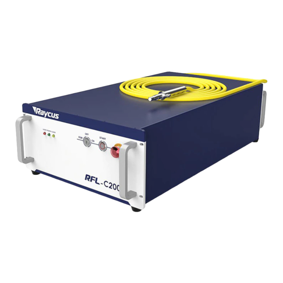 RAYCUS RFL-C1500 USER MANUAL Pdf Download | ManualsLib