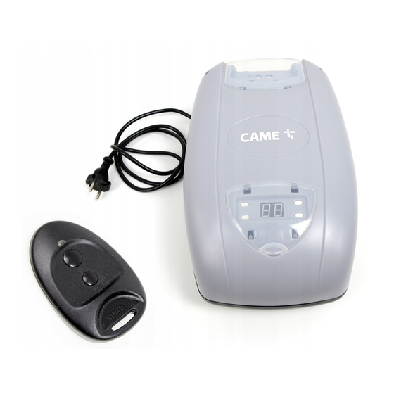 CAME V6000P INSTALLATION MANUAL Pdf Download | ManualsLib