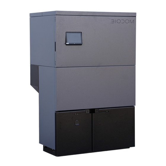 BIOLOGIC BIODOM 27A INSTRUCTIONS FOR USE, MAINTENANCE AND INSTALLATION ...