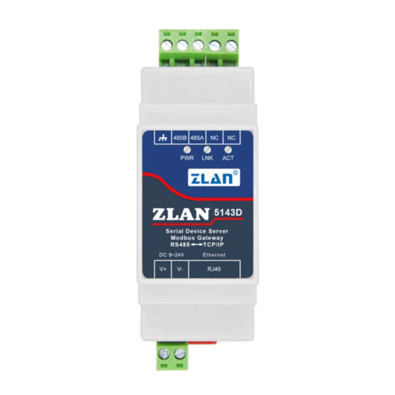 ZLAN 5143D USER MANUAL Pdf Download | ManualsLib