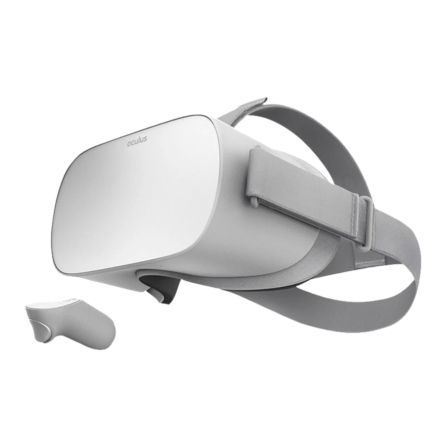 Oculus Go Virtual Reality Manual | ManualsLib