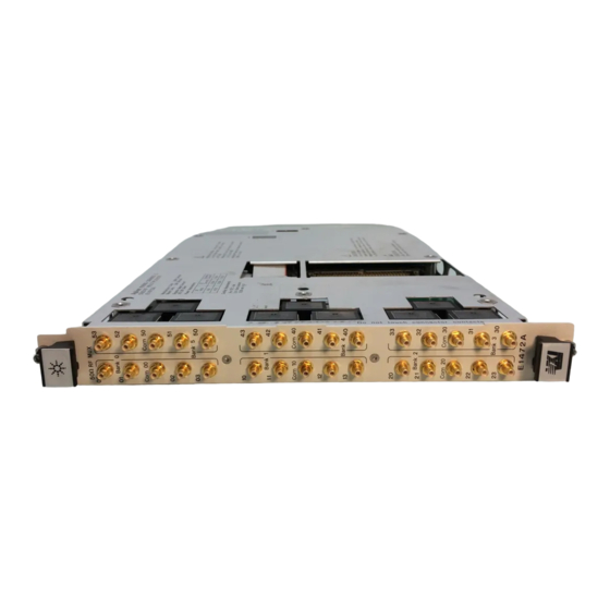 HP E1472A USER MANUAL Pdf Download | ManualsLib